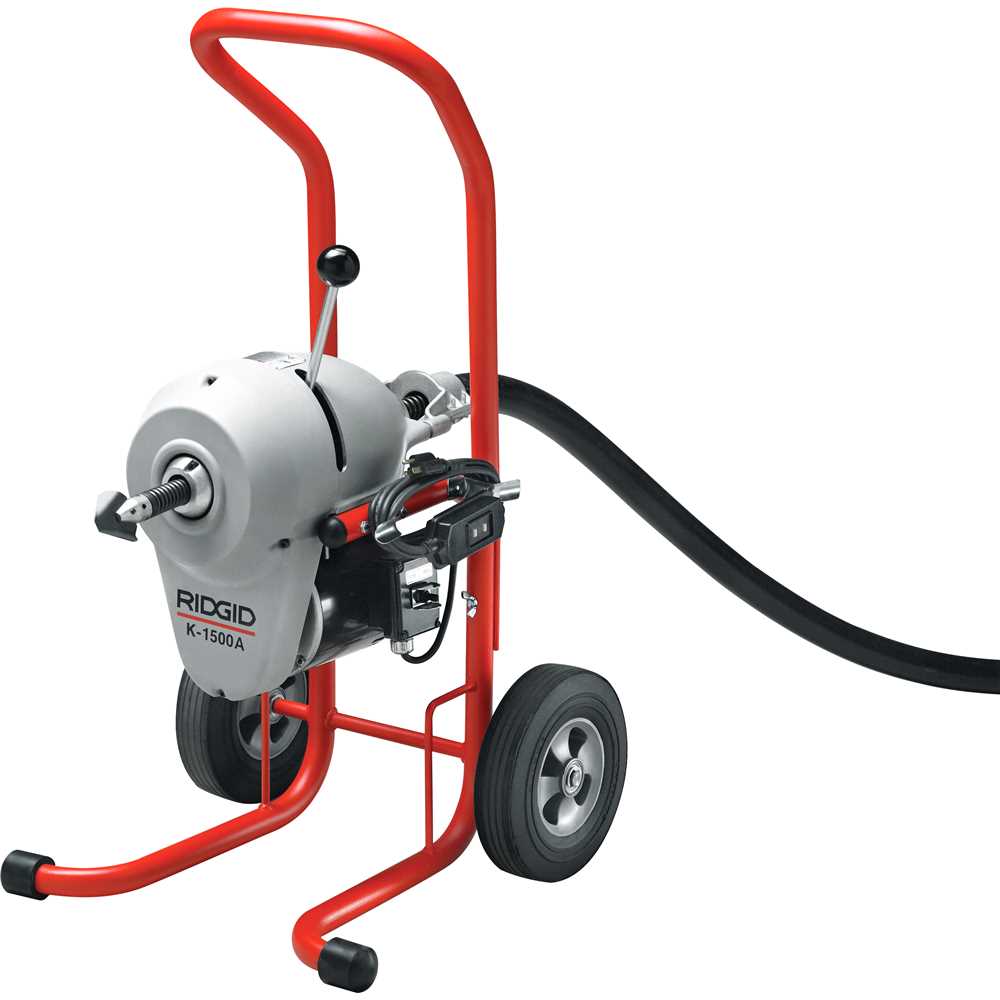 Desentupidora K-1500 – Até 10″ – Soluções Multimercado RIDGID